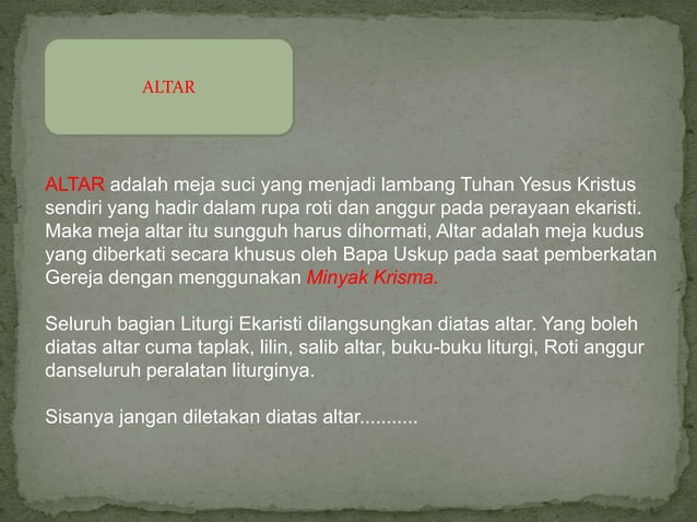 Misdinar pertemuan iii | PPTX