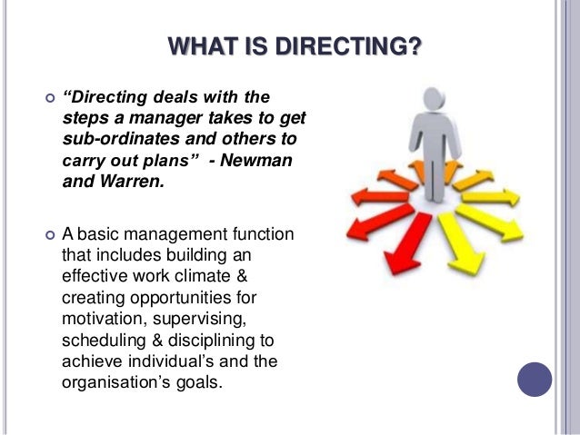 Directing In Management
