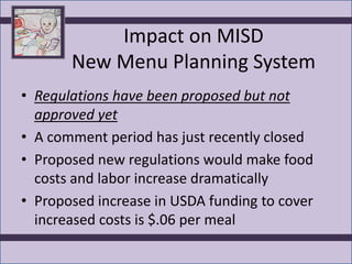MISD Student Nutrition June 2011 | PDF