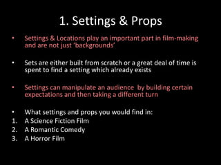 Mise en-scene | PPTX