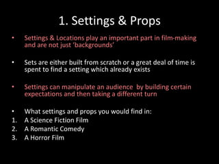 Mise en-scene | PPTX