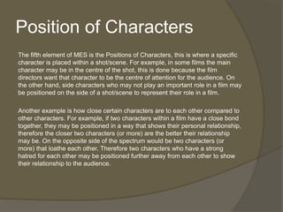 Mise-En-Scene in Films | PPTX