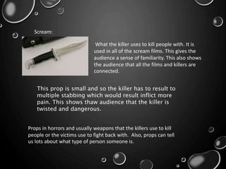 Mise en-scene in Horror films | PPTX
