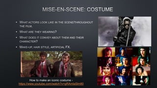 Mise en-scene analysis - BTEC Level2 | PPTX