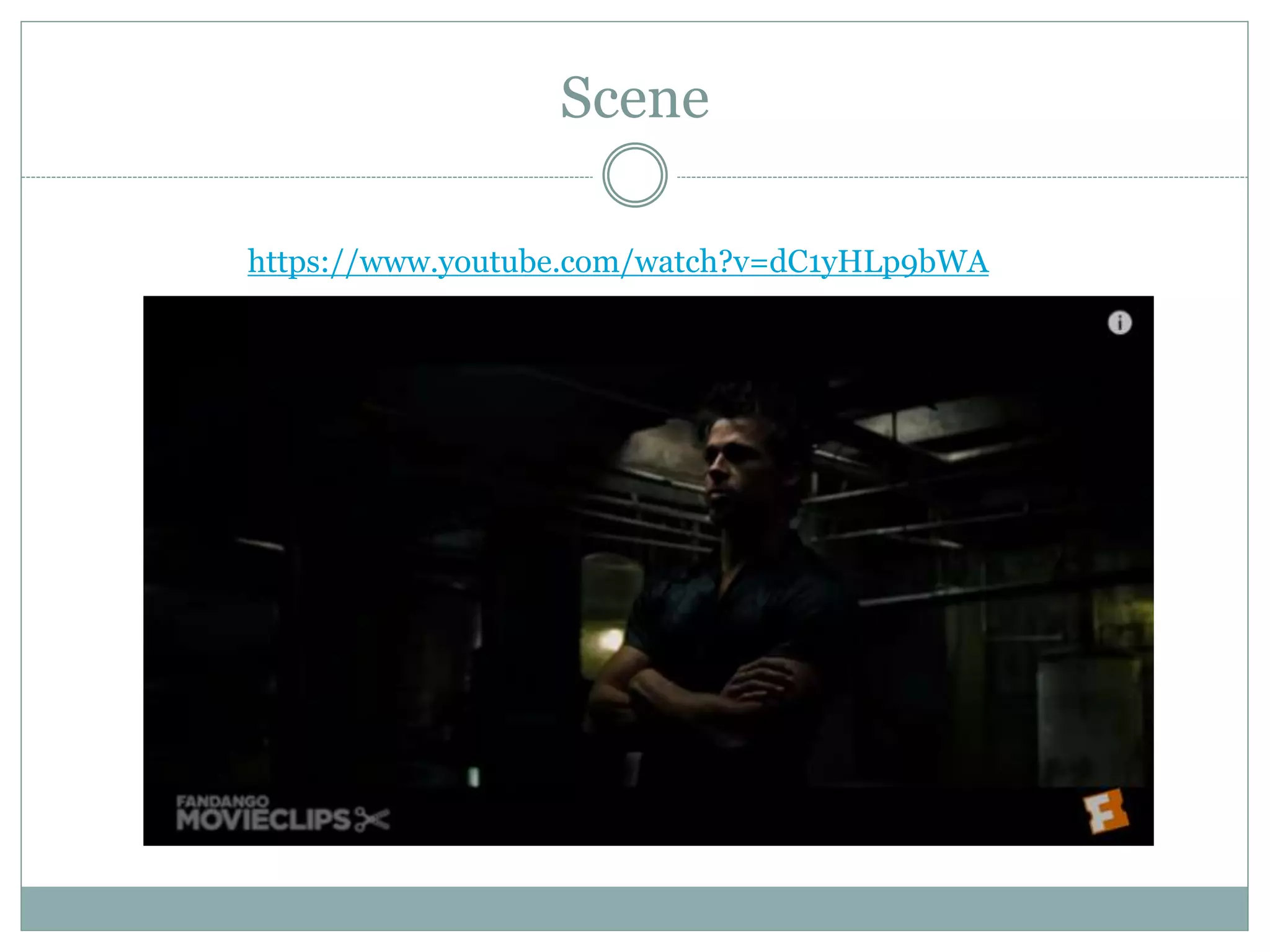 Mise en-scene in fight club | PPTX