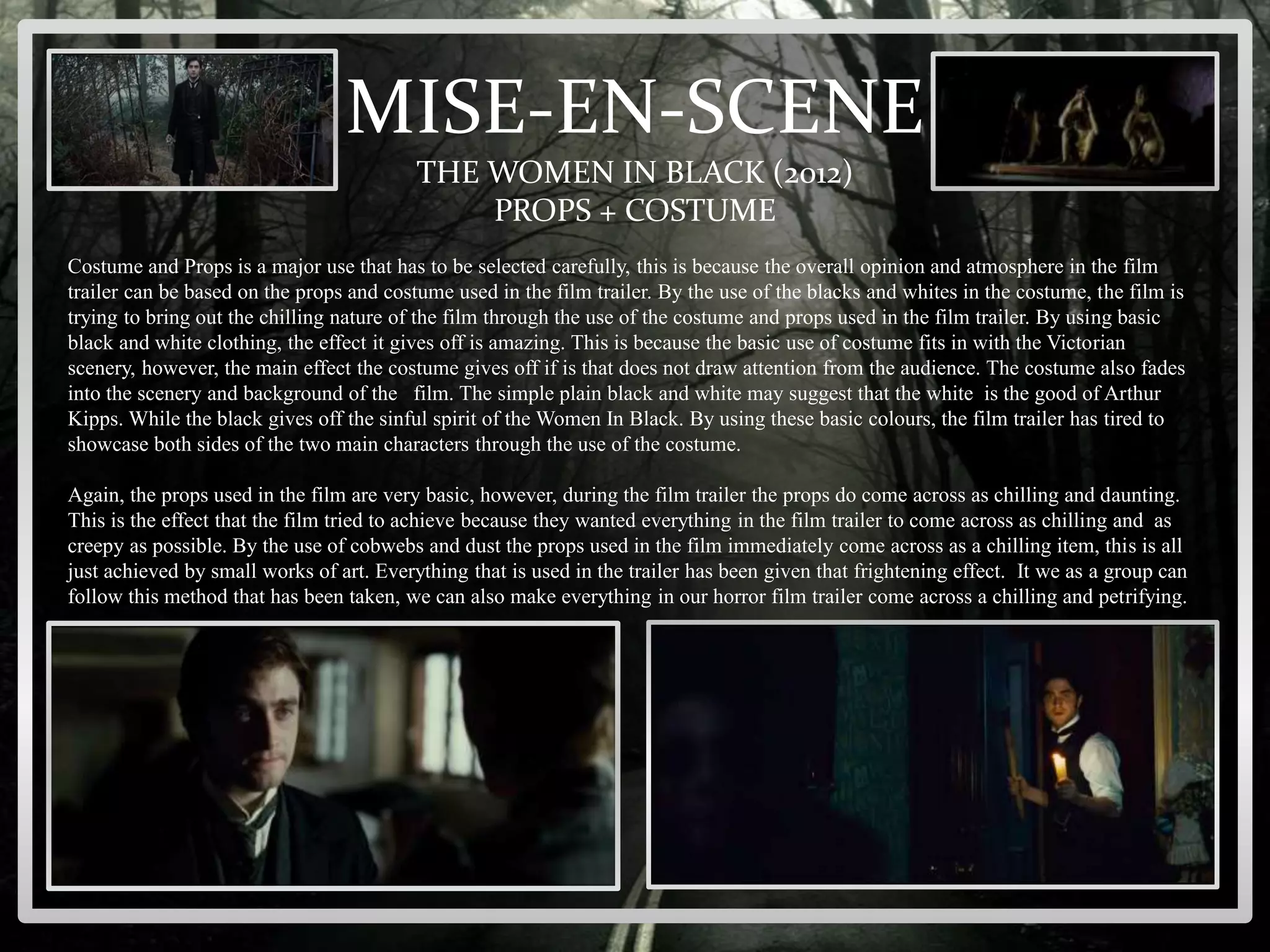 Mise en-scene in horror movies | PPTX