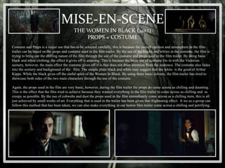 Mise en-scene in horror movies | PPTX