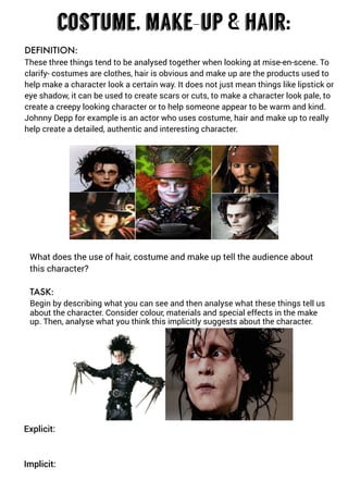 Mise-en-scene introduction and study guide | PDF