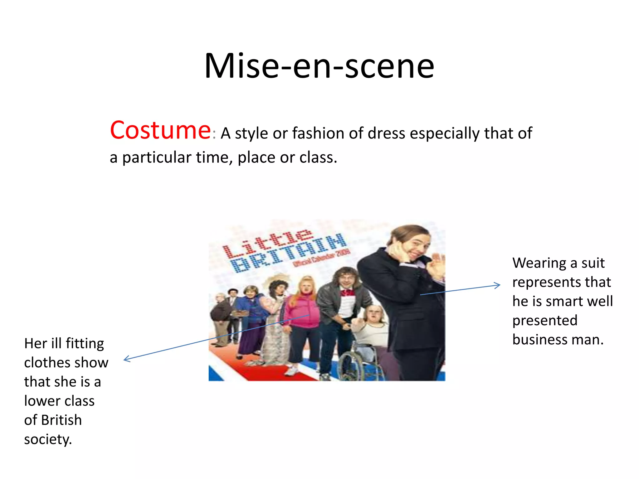 Mise en-scene powerpoint | PPTX