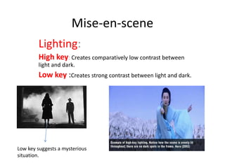 Mise en-scene powerpoint | PPTX