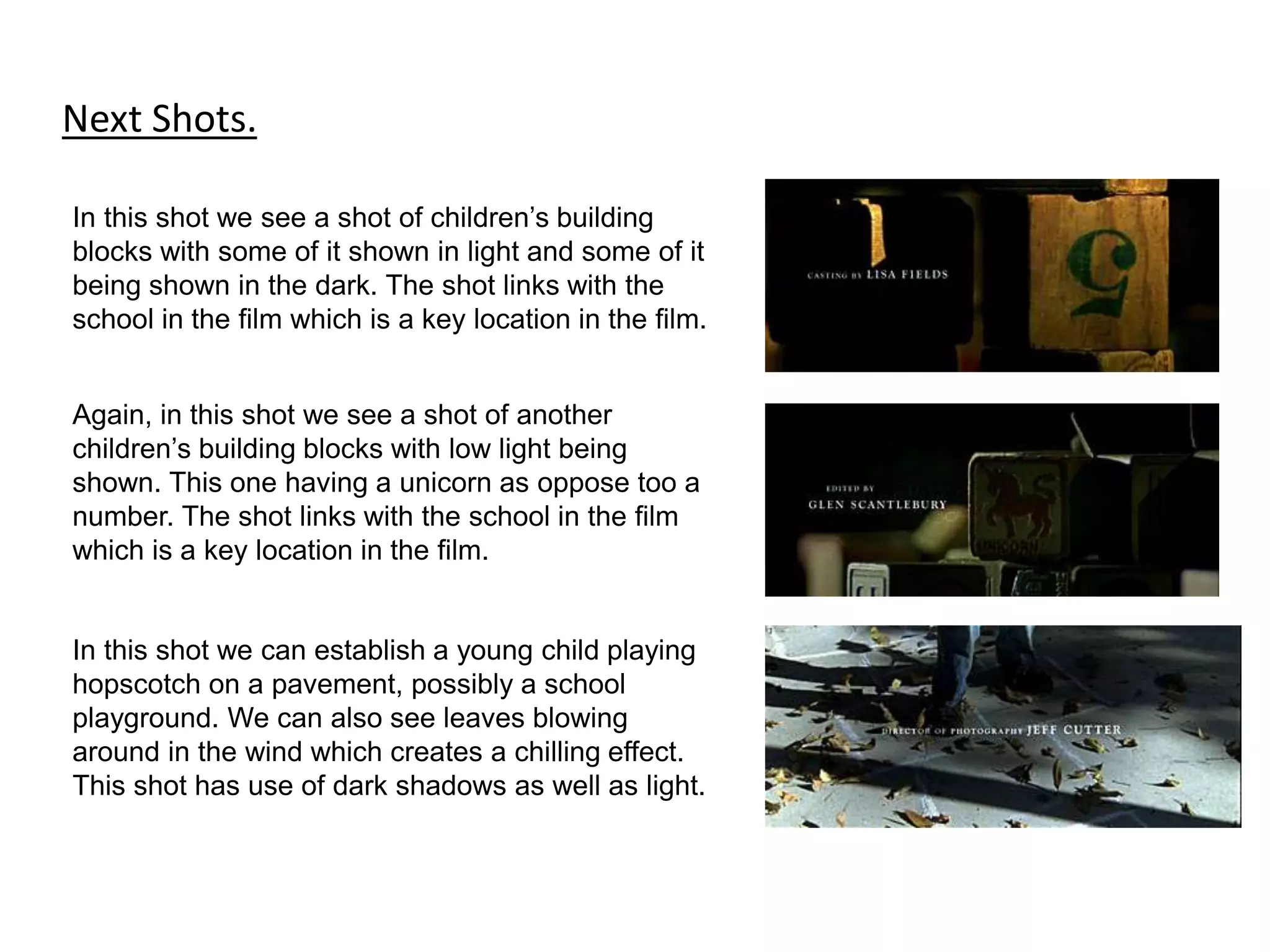 Mise en-scene Research | PPT