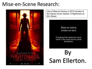 Mise en-scene Research | PPT