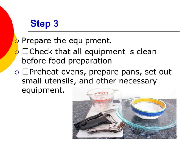 MISE EN PLACE.ppt | Cooking | Food & Drink