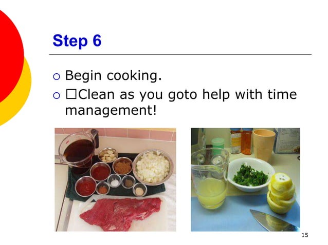 MISE EN PLACE.ppt | Cooking | Food & Drink