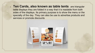 MISE EN PLACE food beverage services NC II | PPTX