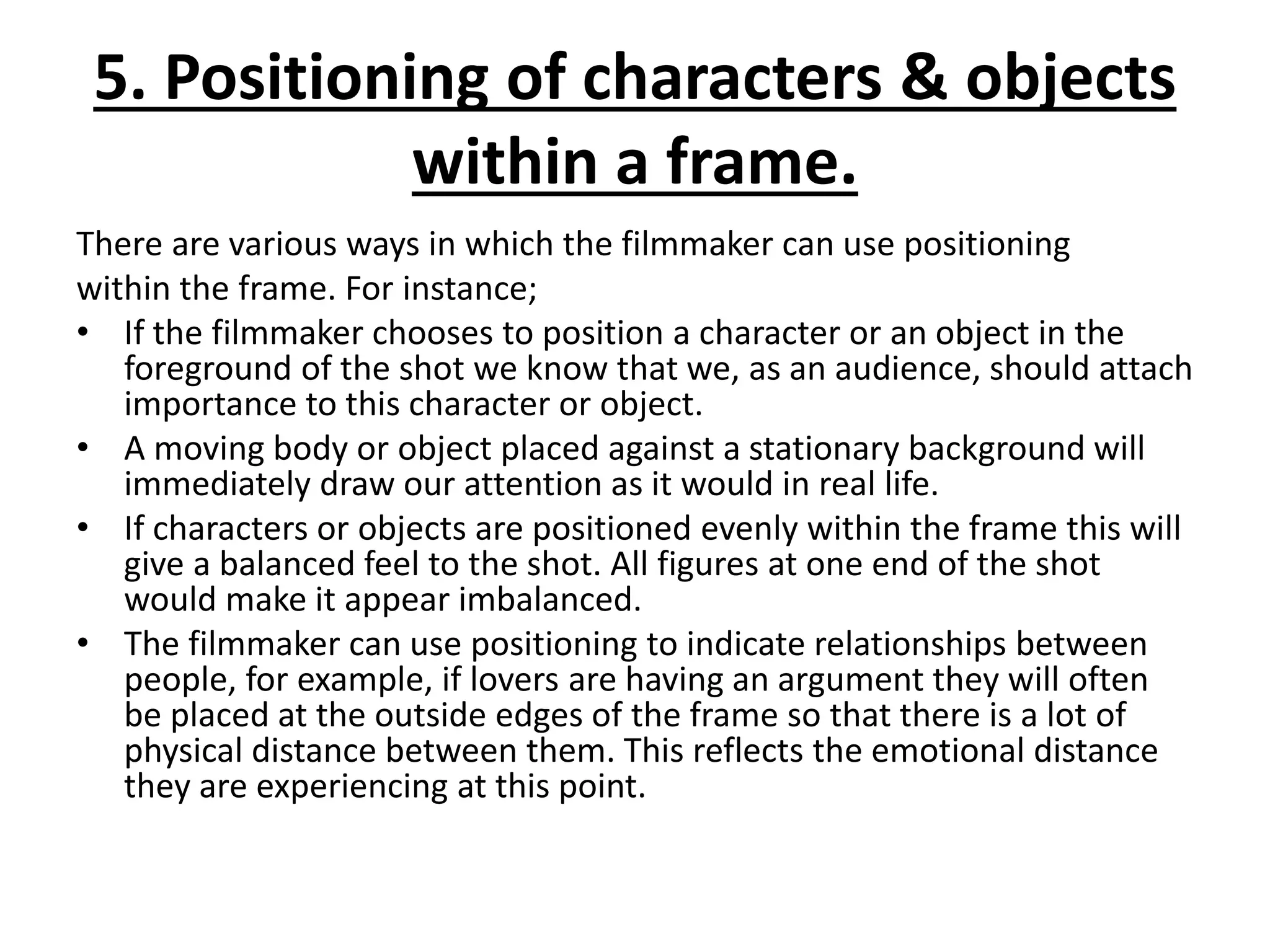 Mise en scene | PPT