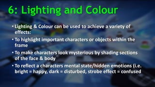 Introduction to Media Studies: Mise en scene | PPT