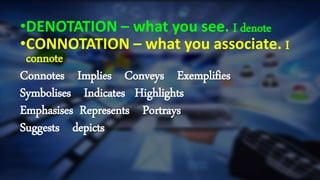 Introduction to Media Studies: Mise en scene | PPT