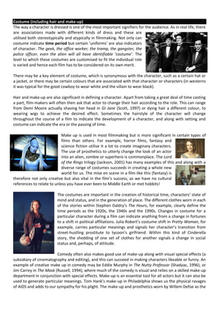Mise en scene booklet | DOCX