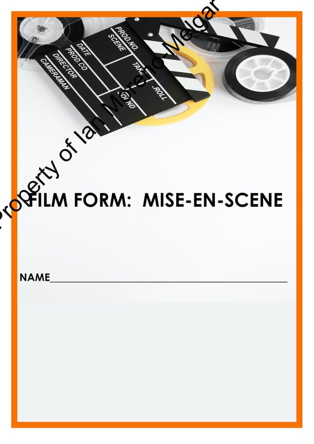 Mise en scene booklet GCSE Film Studies | PDF | Screenwriting | Content ...