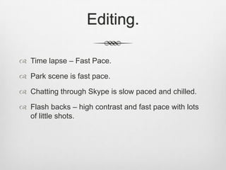 Mise en scene, cinematography and editing. | PPT