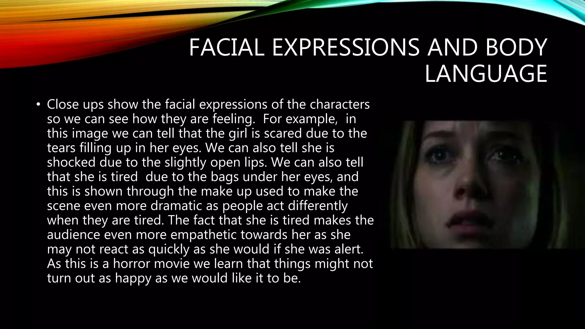 Mise en scene horror movie | PPTX