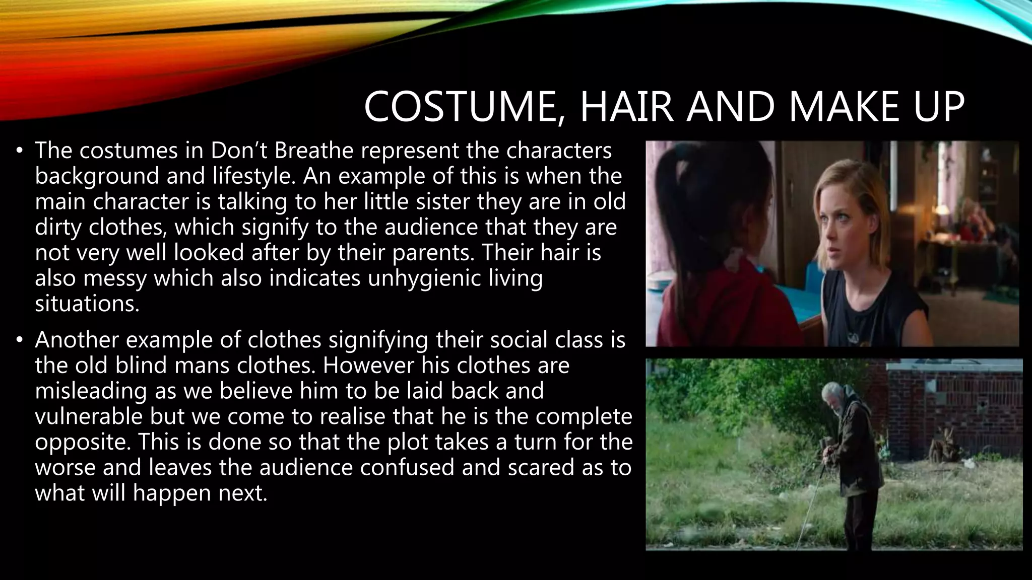 Mise en scene horror movie | PPTX