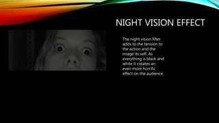 Mise en scene horror movie | PPTX