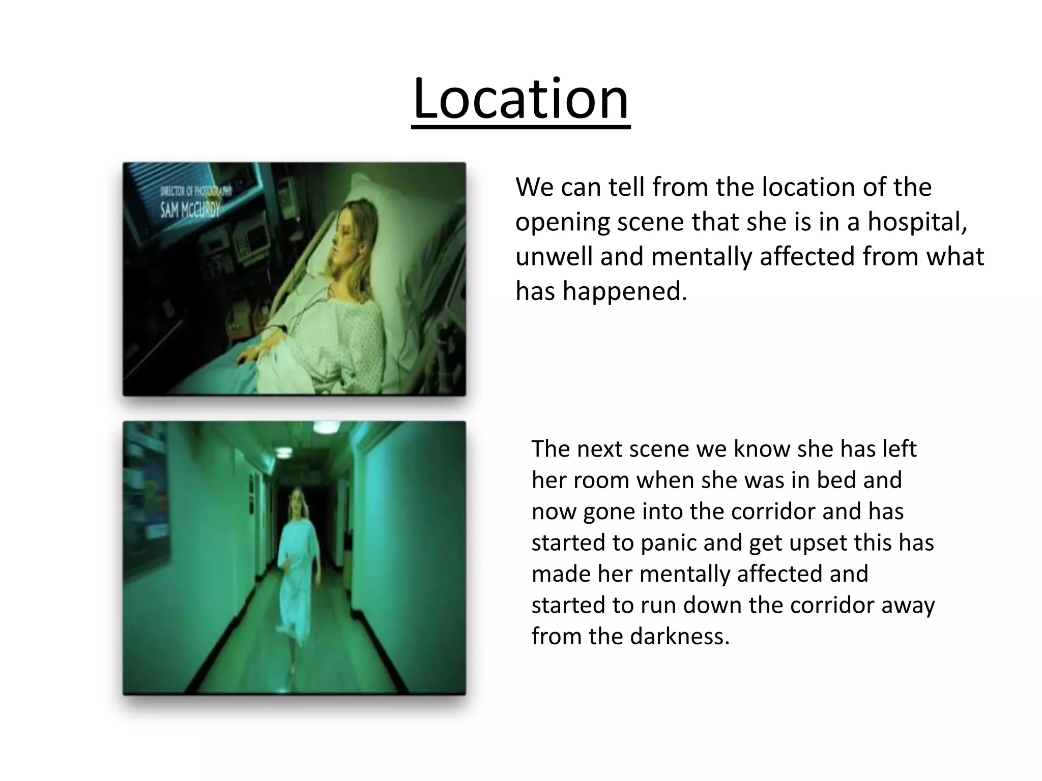 Mise en Scene Hospital Scene | PPTX