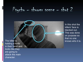 Mise en scene psycho | PPT