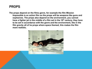 Mise en scene research | PPTX