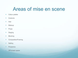 Mise en scen powerpoint | PPTX