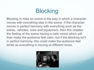 Mise en scen powerpoint | PPTX