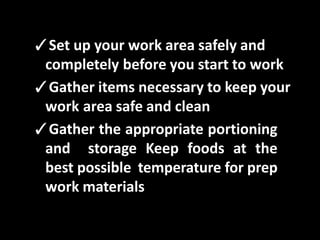 MIS EN PLACE.pptx | Cooking | Food & Drink