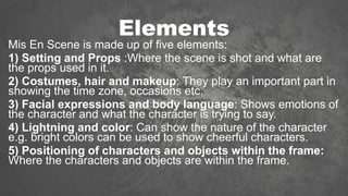 Mis en scene | PPTX