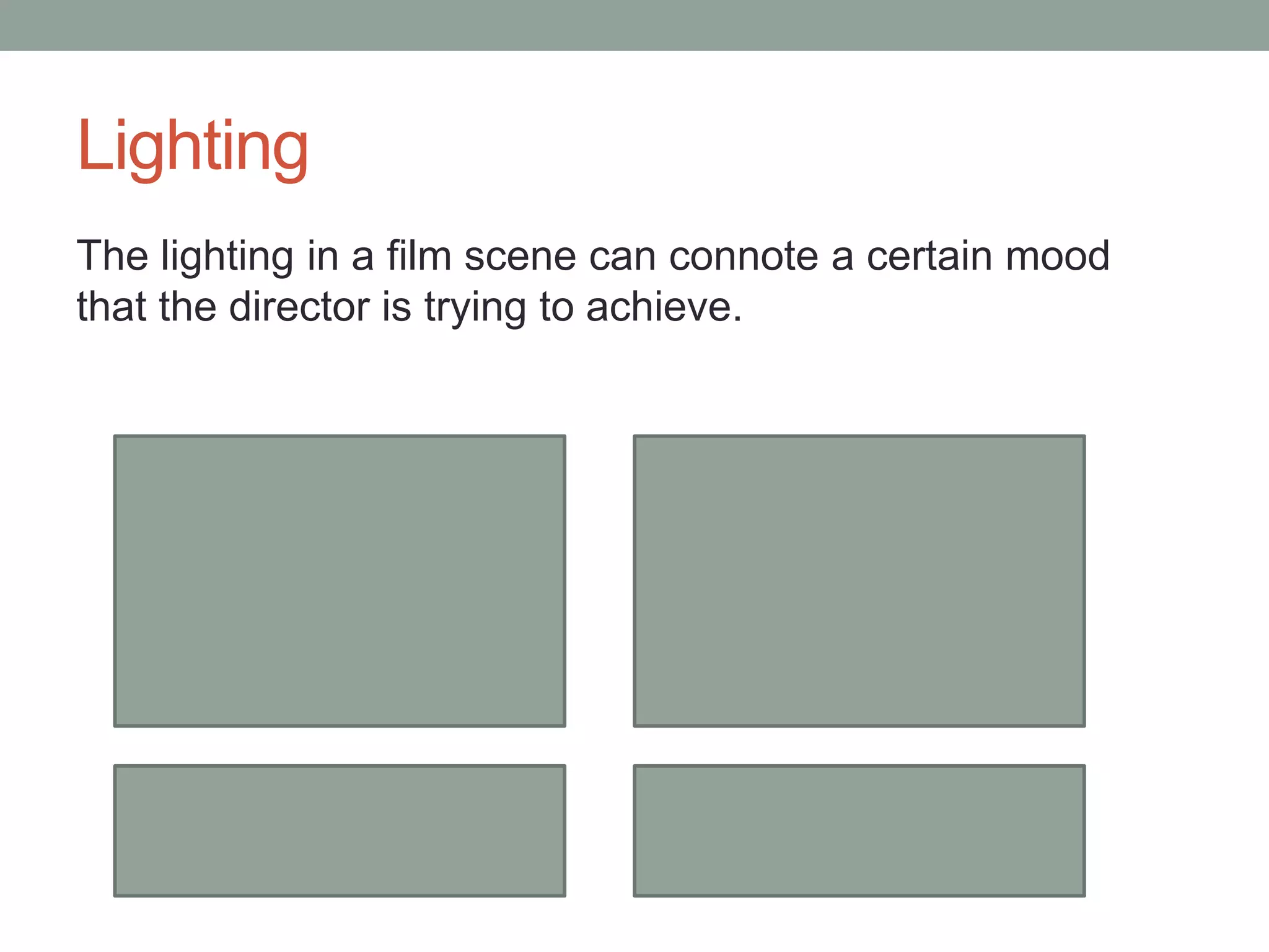 Misé en scene elements | PPT