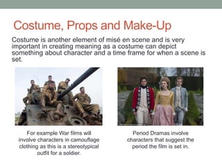 Misé en scene elements | PPT