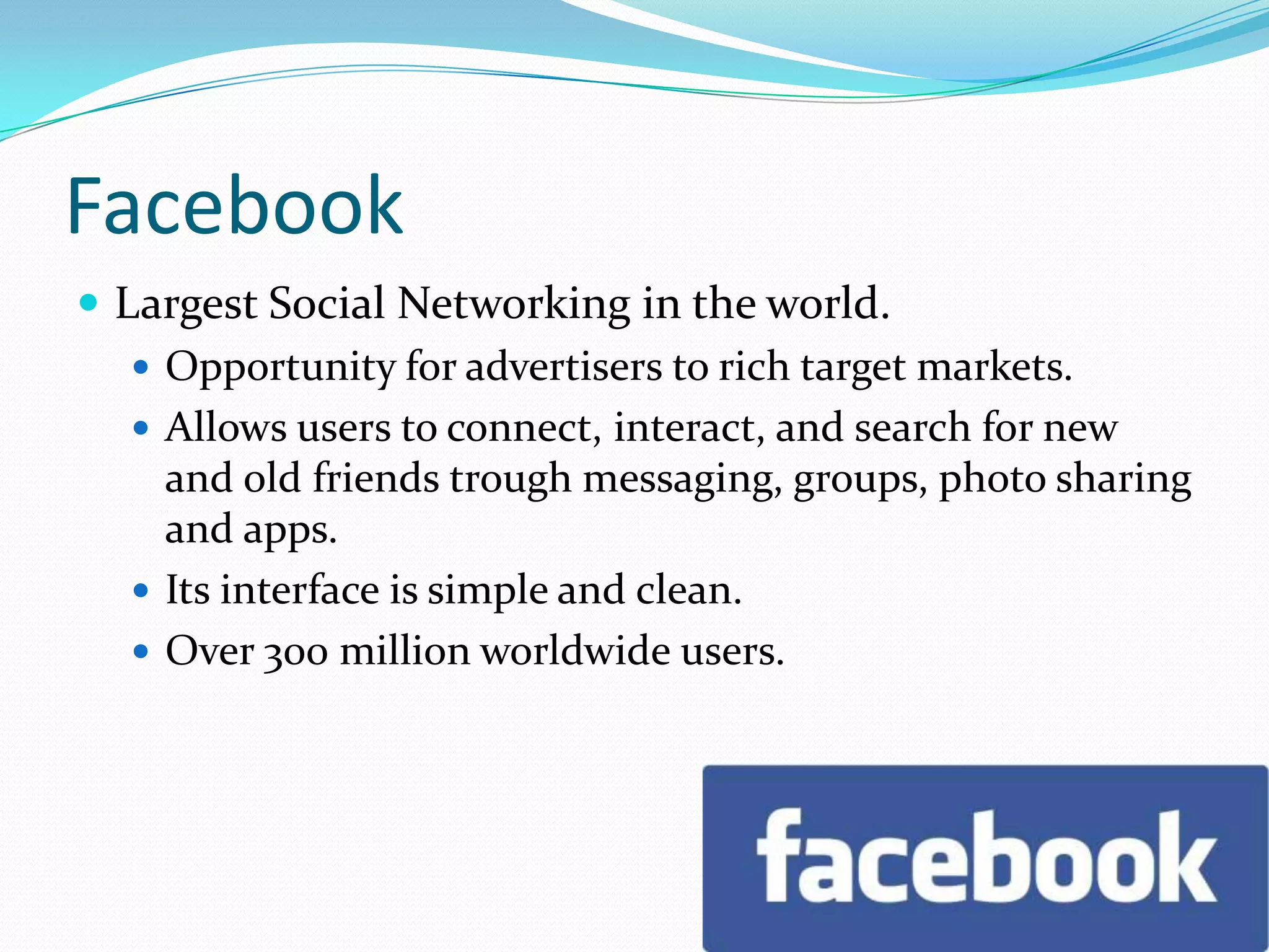 MIS- Facebook Presentation | PPTX