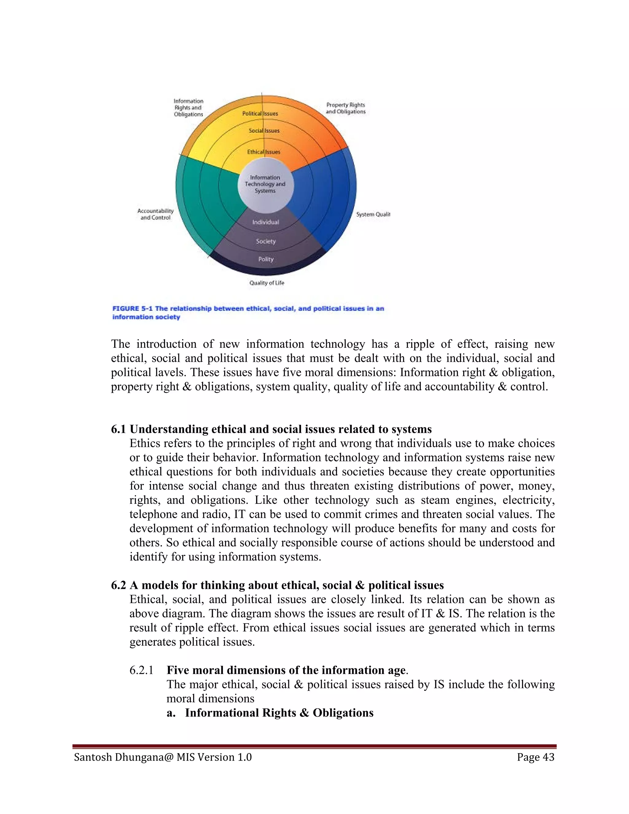 Management Information System (Full Notes) | PDF