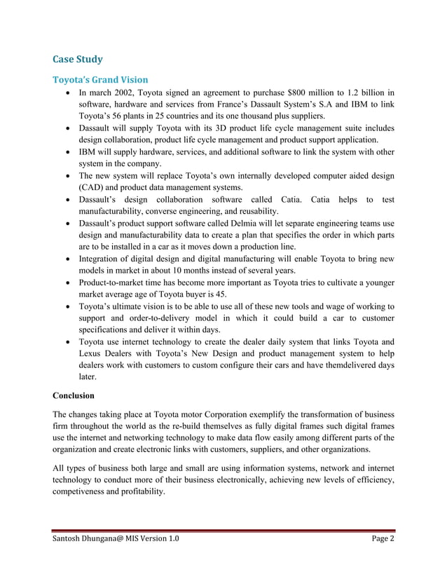 Management Information System (Full Notes) | PDF