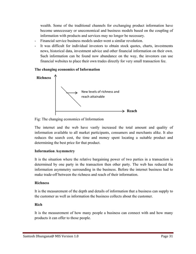 Management Information System (Full Notes) | PDF
