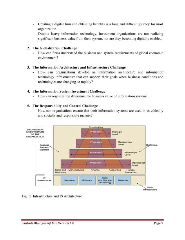 Management Information System (Full Notes) | PDF