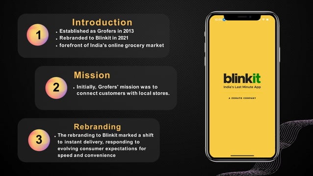 MIS Group 1 Presentation on Blinkit .pptx | Logistics | Business