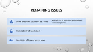 JD: E-INVOICE WITH BLOCKCHAIN | PPT