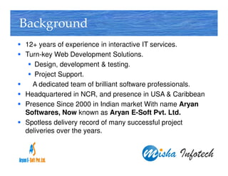 Misha infotech | PPT