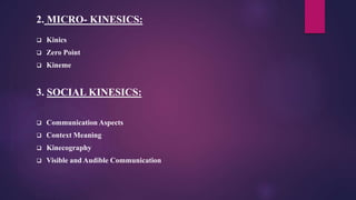 understanding body languages. | PPTX