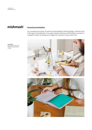 mishmash notebooks catalogue | PDF