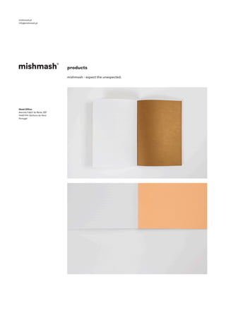 mishmash notebooks catalogue | PDF