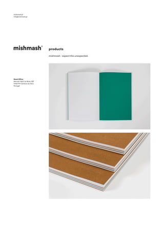 mishmash notebooks catalogue | PDF