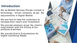 Mishtel Services Private Limited (MSPL) | PPTX